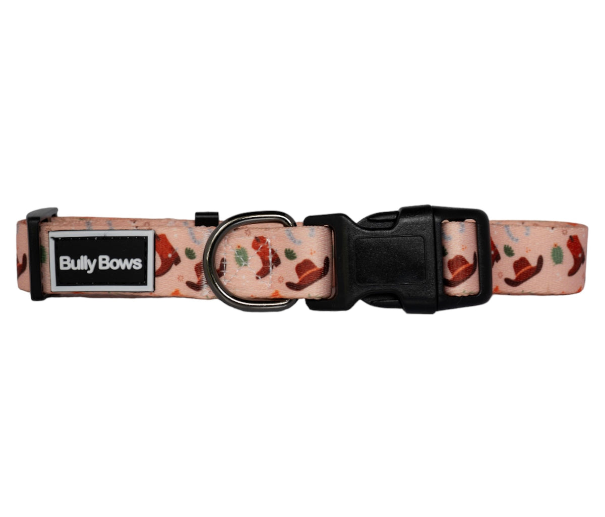 Cowboy Western Dog Collar – Bully Bows